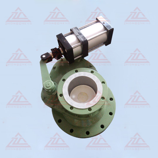 Ceramic feeding Rotary Valve